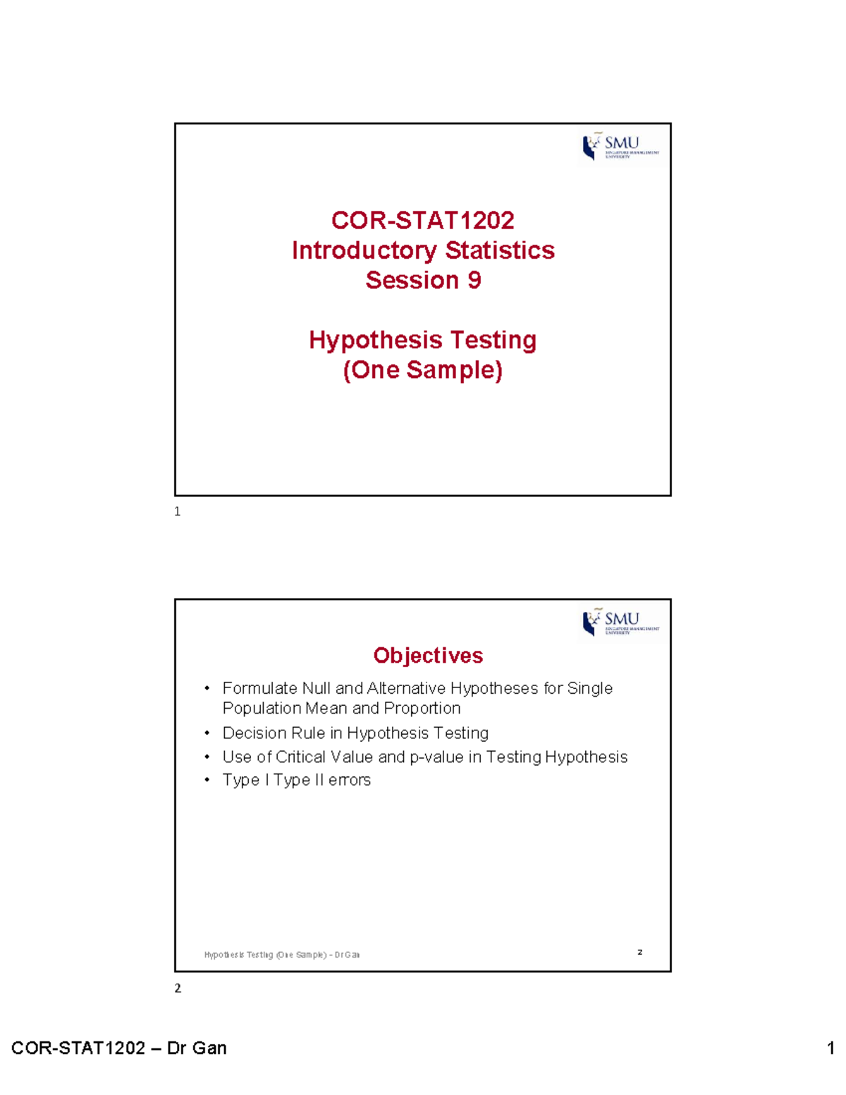 Wk 9-notes-Hypothesis Testing (One Sample)-upload - COR-STAT ...