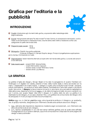 Riassunto dispense Grafica Editoriale - Dispense Glifo: elemento costitutivo di ogni riga - Studocu