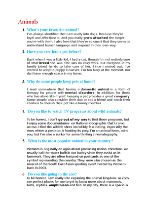 Từ vựng tiếng Anh về con vật - Từ vựng tiếng Anh về con vật Dog (Noun ...