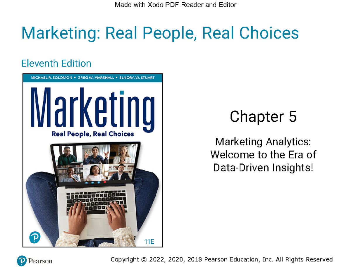 Tmp4330900184212332971 - Marketing: Real People, Real Choices Eleventh Edition ####### Chapter 5 ...