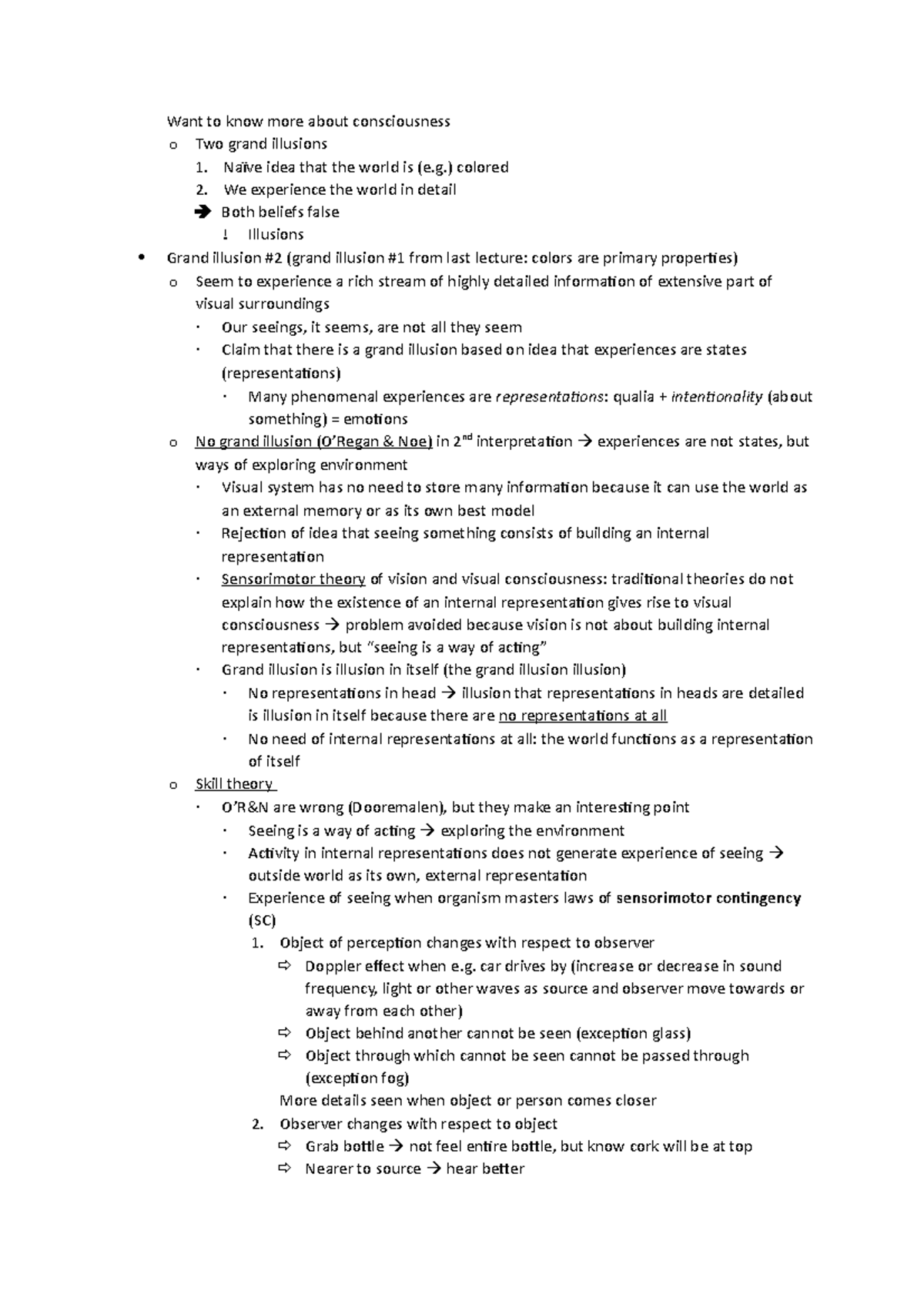 Want to know more about consciousness - Naïve idea that the world is (e ...