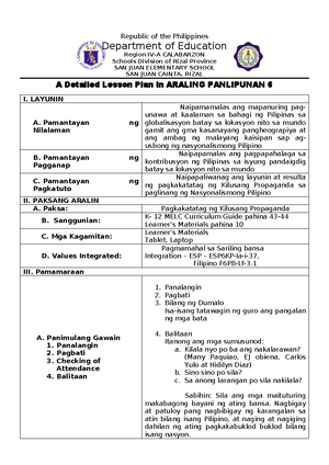 Graduation Script for Elementary Tagalog - GRADUATION SCRIPT FOR ...