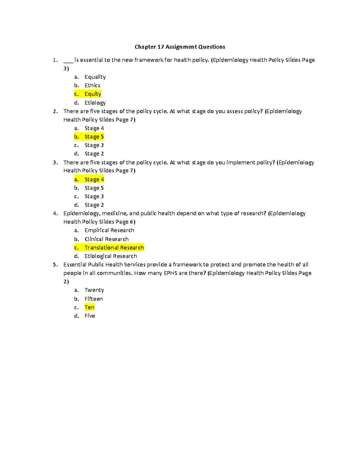 Chapter 17 Assignment Questions - Chapter 17 Assignment Questions ___ is essential to the new ...