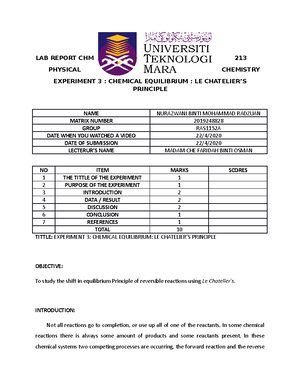Lab Manual-Exp 1 - Lab Manual Experiment 1 Visible Spectra of Soft ...