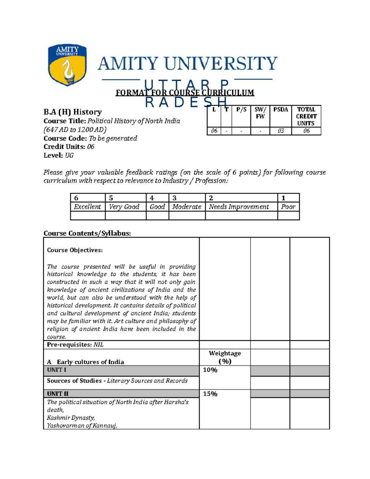 New Syllabus f5fc3f1e-0d6d-402c-b672-c0f1d8cef7e1 - FORMAT FOR COURSE ...