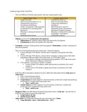 Anthropology Final Study Guide - Phylum is the major group of animals ...