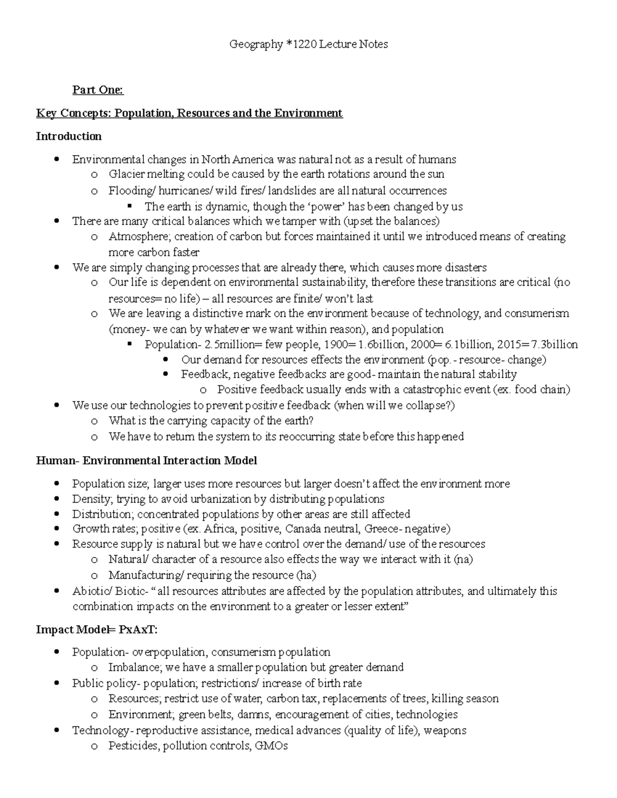 Lecture notes, lecture All - The teacher uses basically only ...