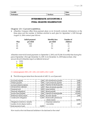 Financial Accounting and Reporting - Interim Reporting Notes + problems ...