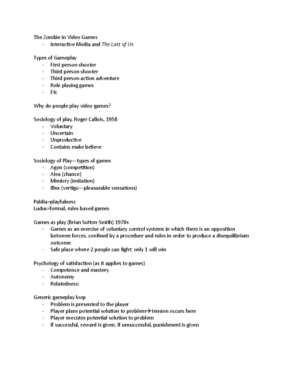 Zombies Oct 25 2021 - This information will be used from notes and what ...