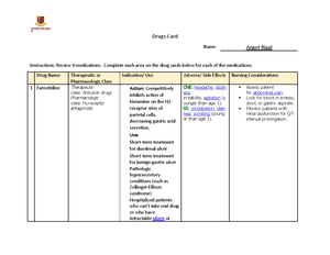 Chap 29 Pharma - PreU for studying - Chapter 29: Drug Therapy for Shock ...