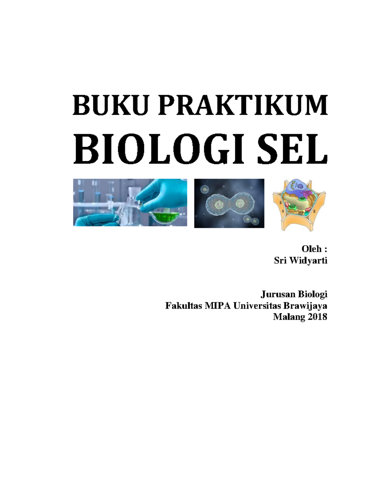 PETJ- Prakt-Biosel-ganjil-2018 upload - Oleh : Sri Widyarti Jurusan ...