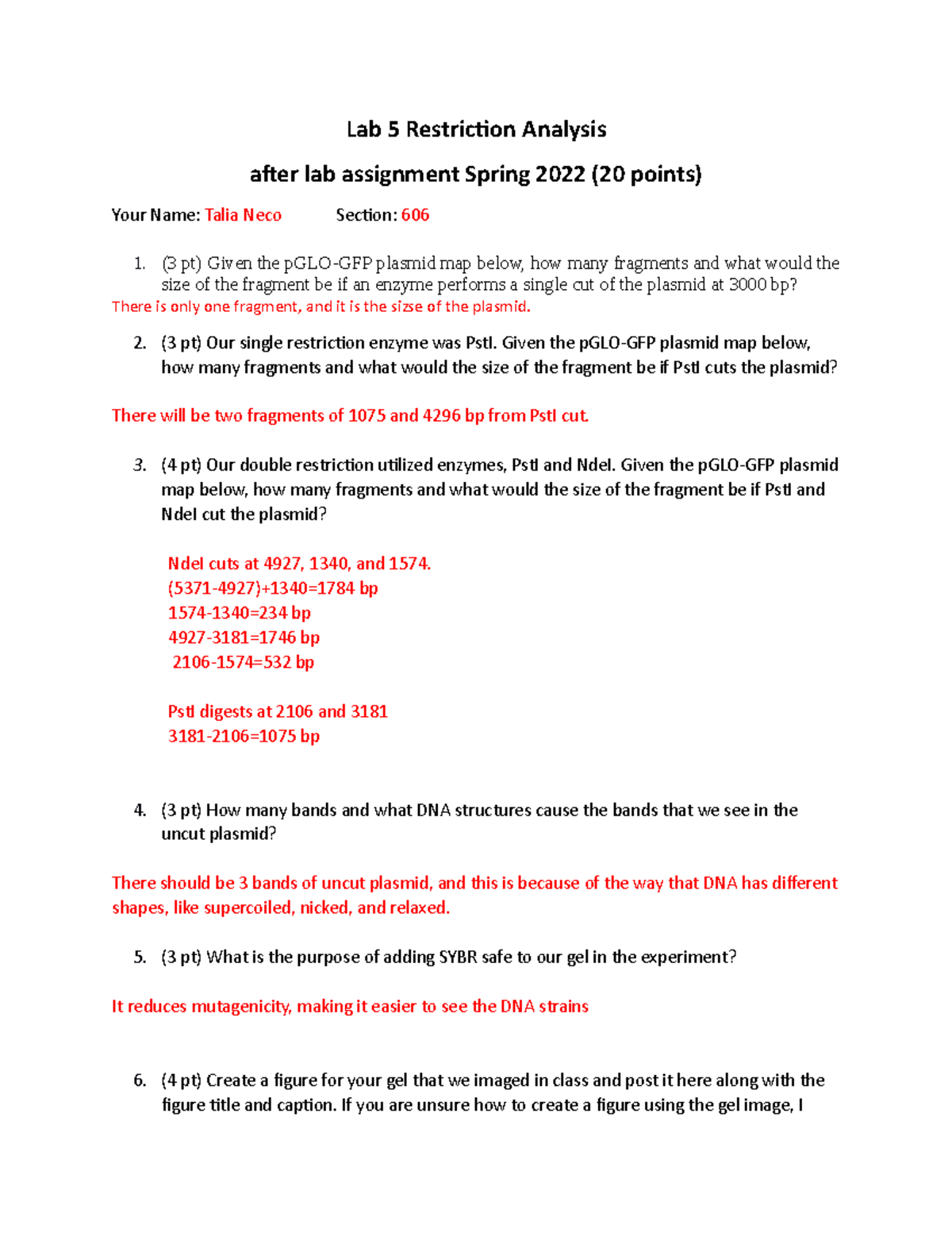 2022S After-lab 5 assignment - Lab 5 Restriction Analysis after lab assignment Spring 2022 (20 ...