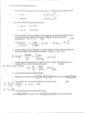 Accuracy and Precision worksheet - Accuracy and Precision Part I ...