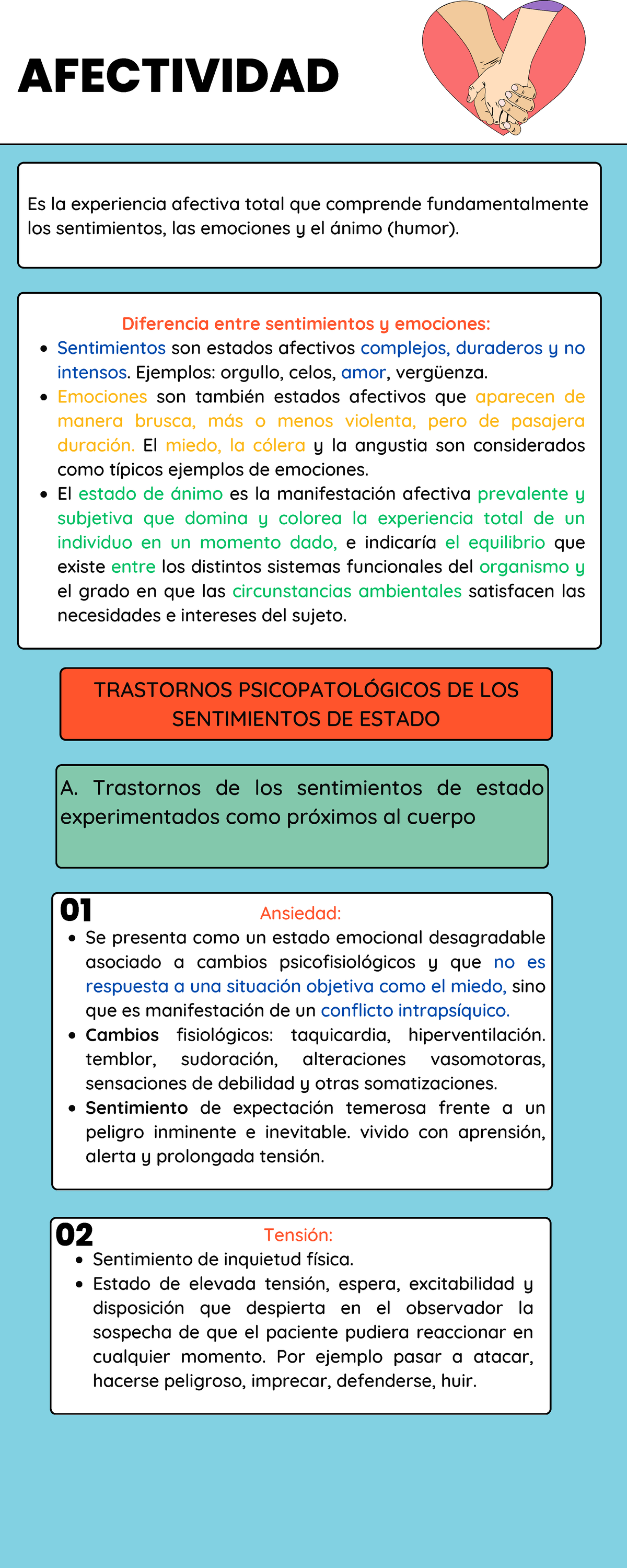 Afectividad - Es la experiencia afectiva total que comprende ...