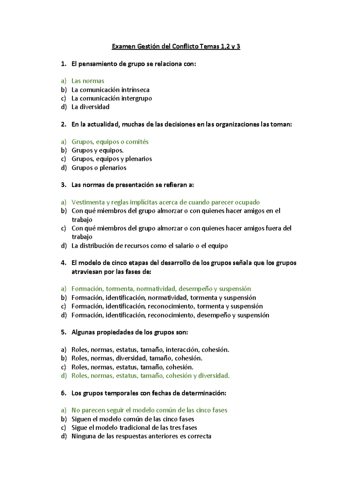 Examen Gestión del Conflicto Temas 1-3 años anteriores - Examen Gestión ...