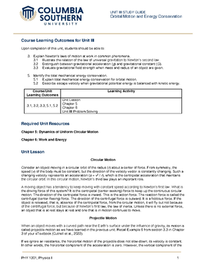 Unit I Assignment 003 - Unit I Assignment: Conceptual Experiment Worksheet A college student ...