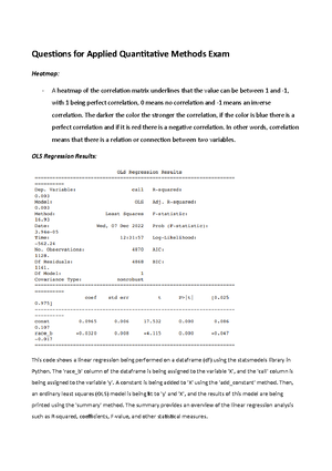 1-18 - spørgsmål og svar - Why do we collect or analyse a sample for inferential statistics? Why ...