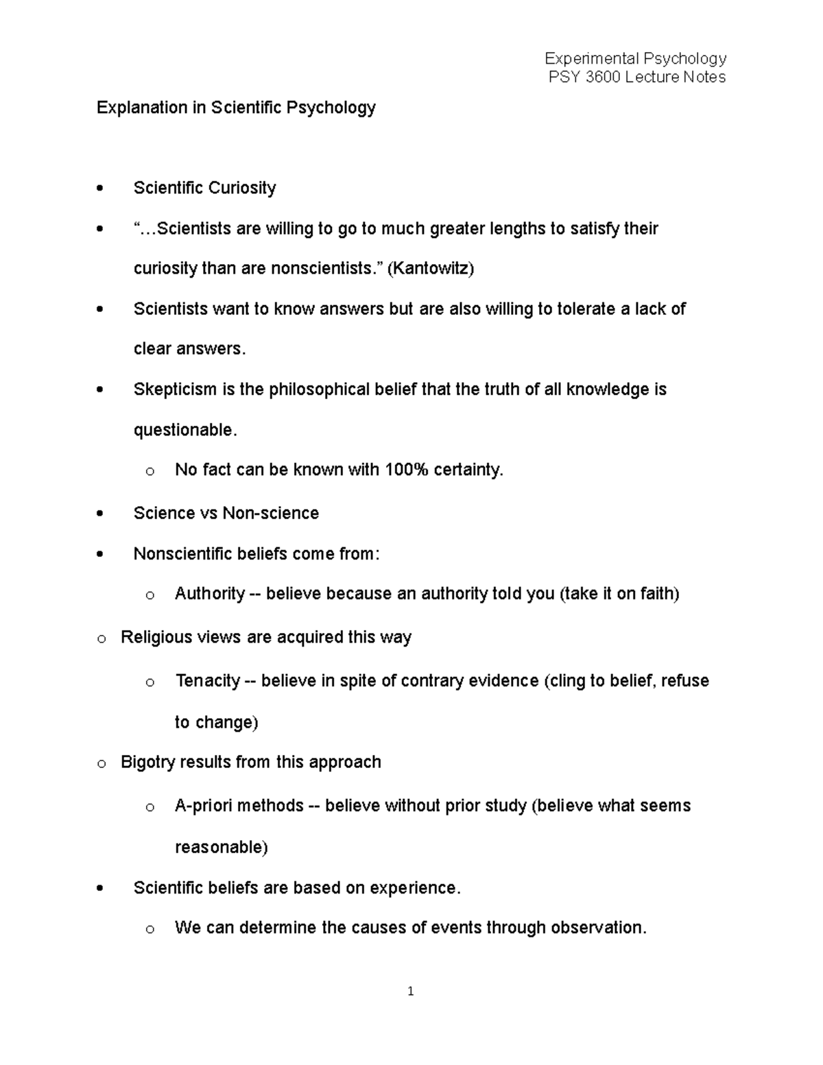 2021-PSYC-3600-Experimental-Psychology-Lecture-Notes-Explanation in ...