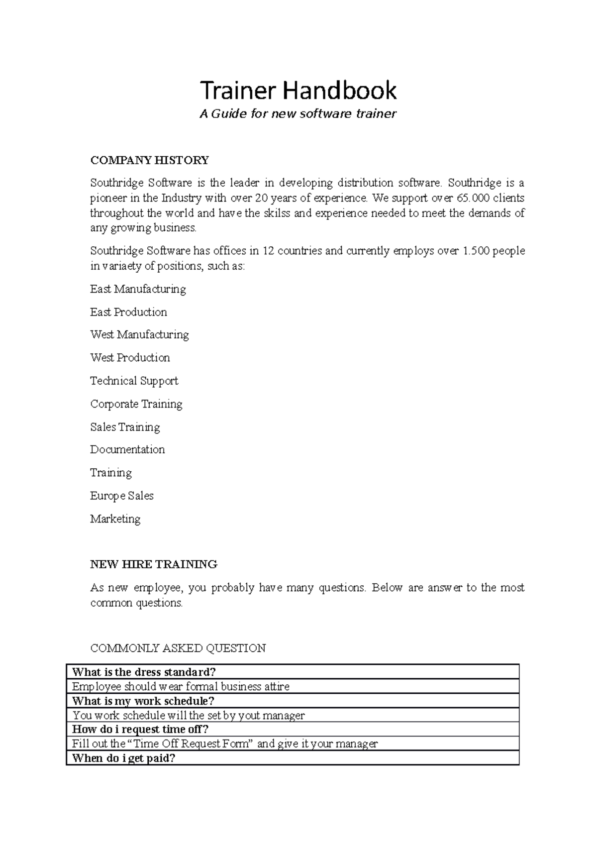 Training - Workbook - gss - Trainer Handbook A Guide for new software ...