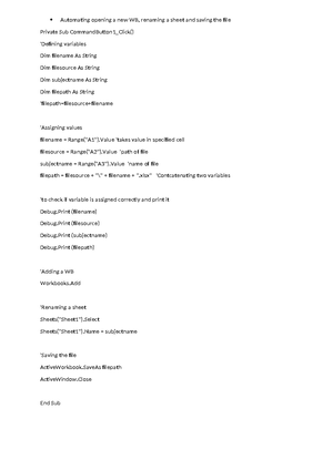 Advanced Spreadsheet Tools Assignment - ADVANCED SPREADSHEET TOOLS ...