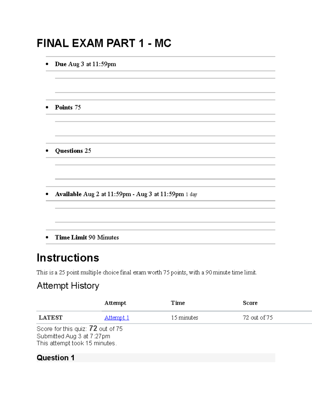 Final exam part 1 - Study Notes-Sandag - FINAL EXAM PART 1 - MC Due Aug ...