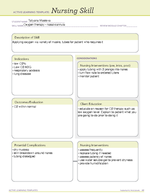 ATI Tuberculosis - ATI Tb - ACTIVE LEARNING TEMPLATES THERAPEUTIC ...