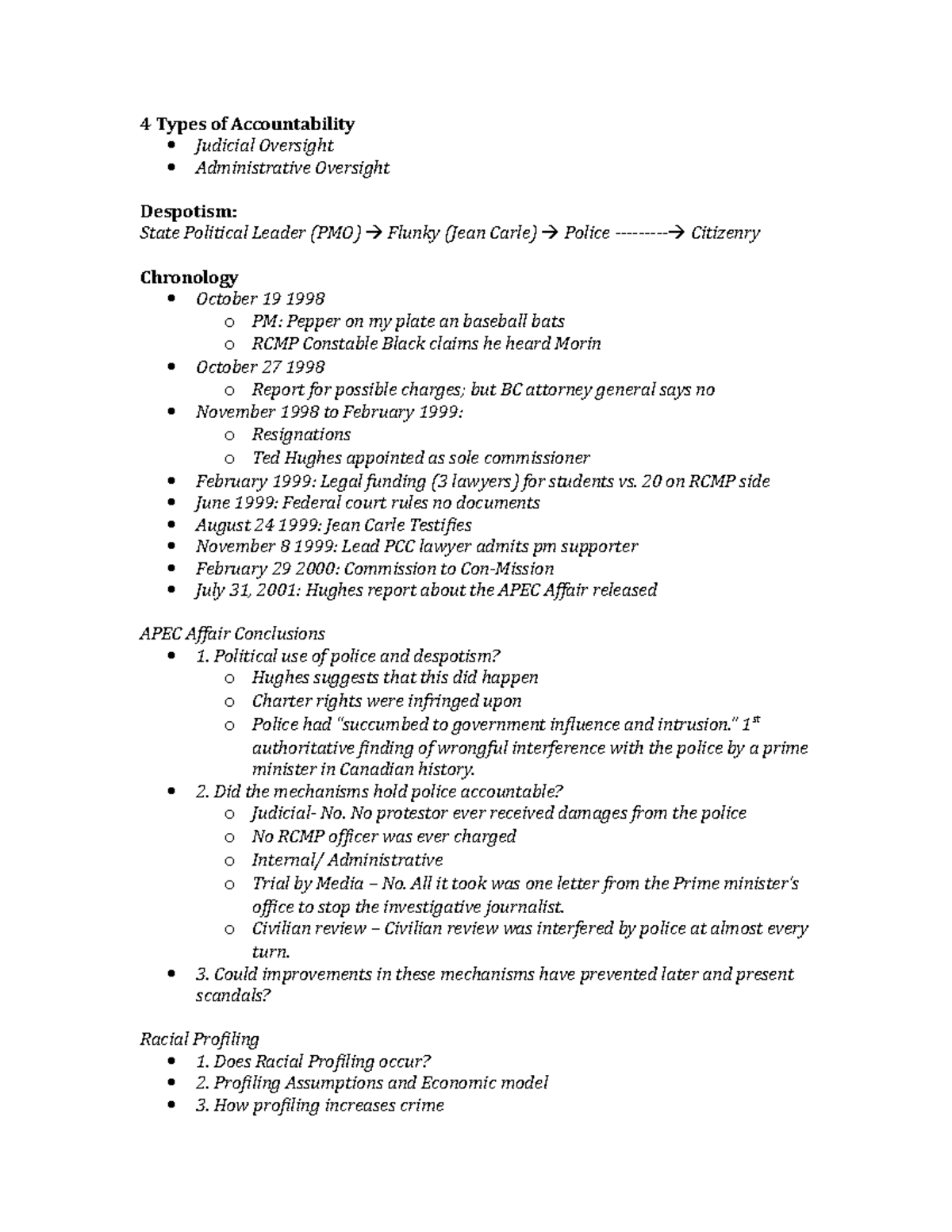 Four Types of Accountability - 4 Types of Accountability Judicial ...