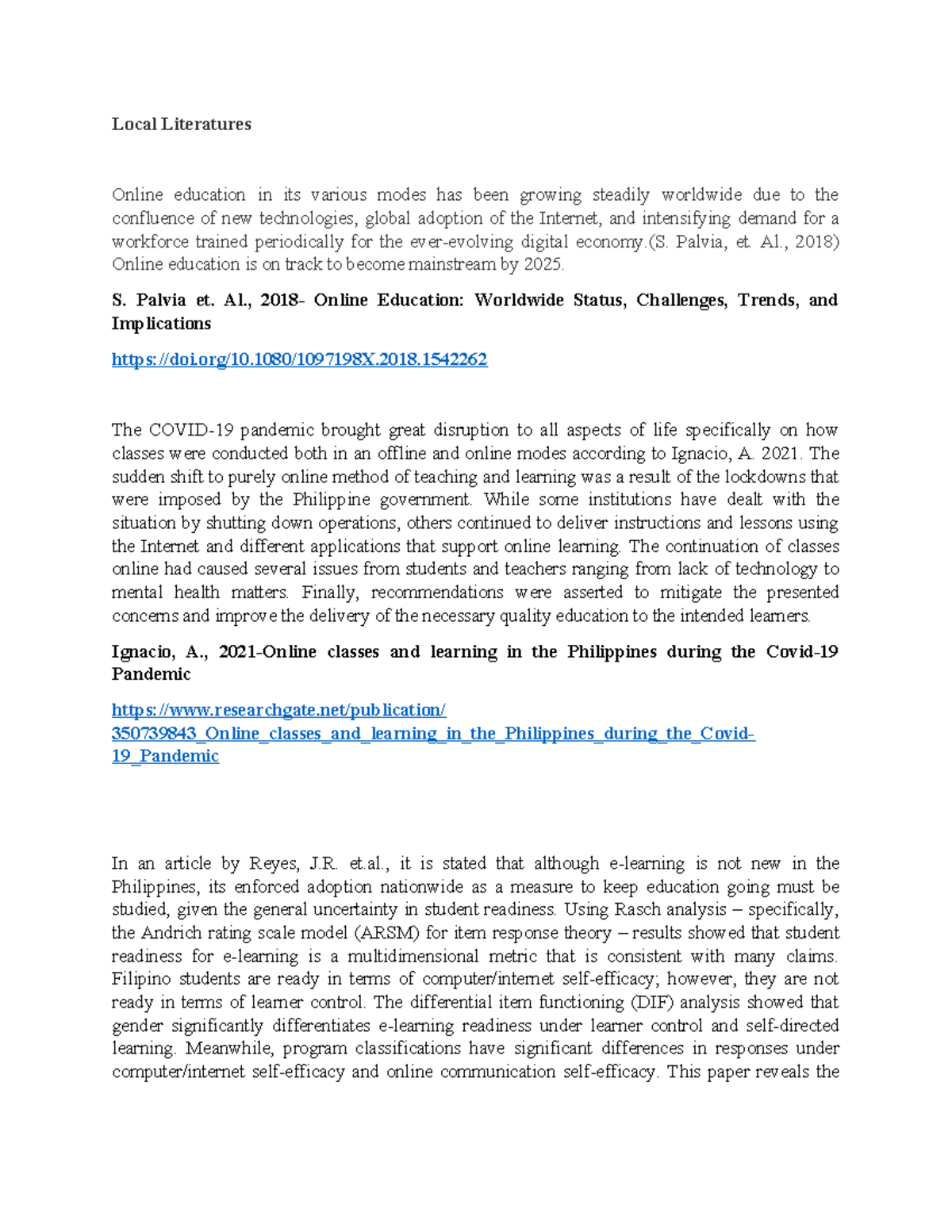 Local-Literature-2 - others - Local Literatures Online education in its ...