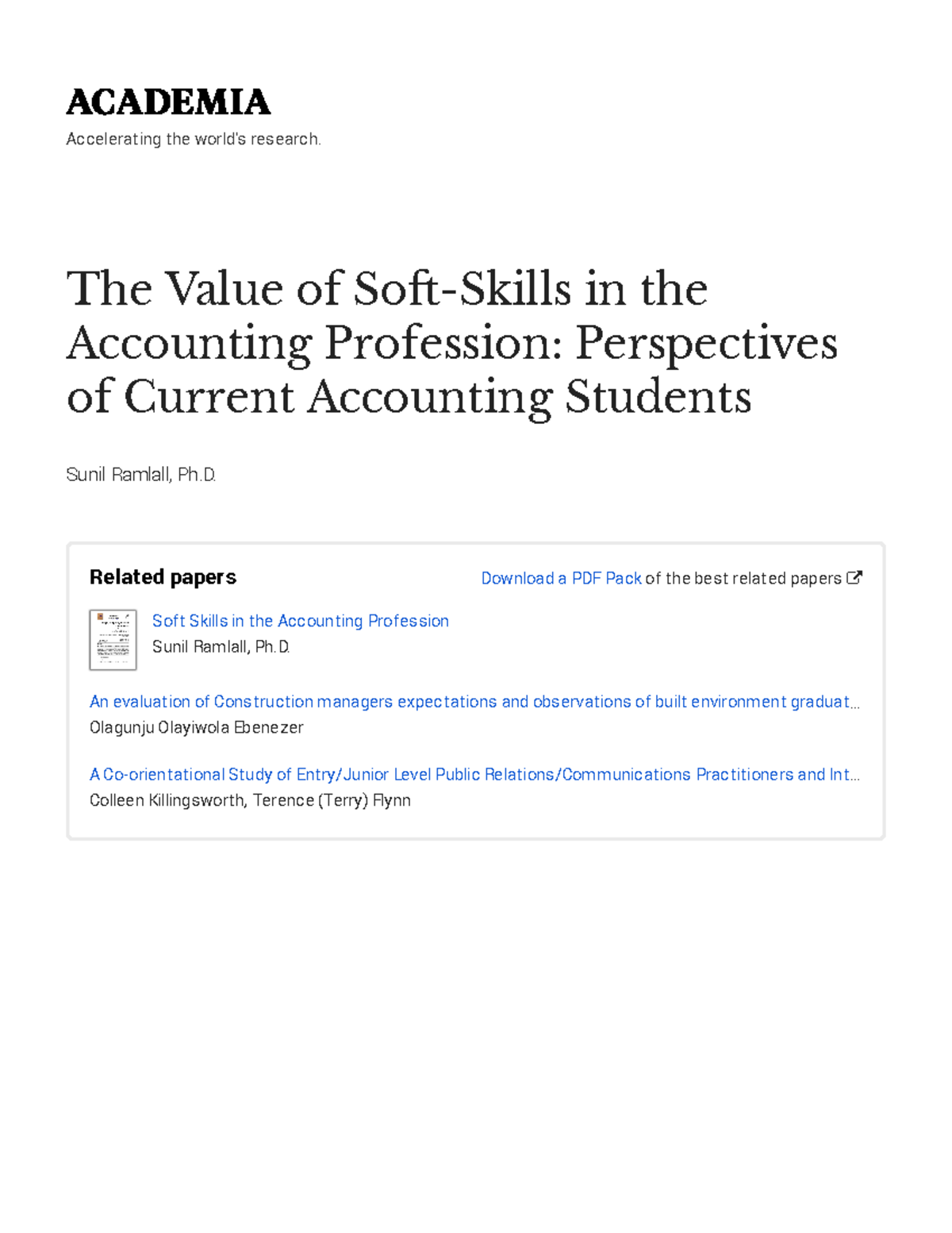 Soft Skills in the Accounting Profession-with-cover-page-v2 - Accelerat ...