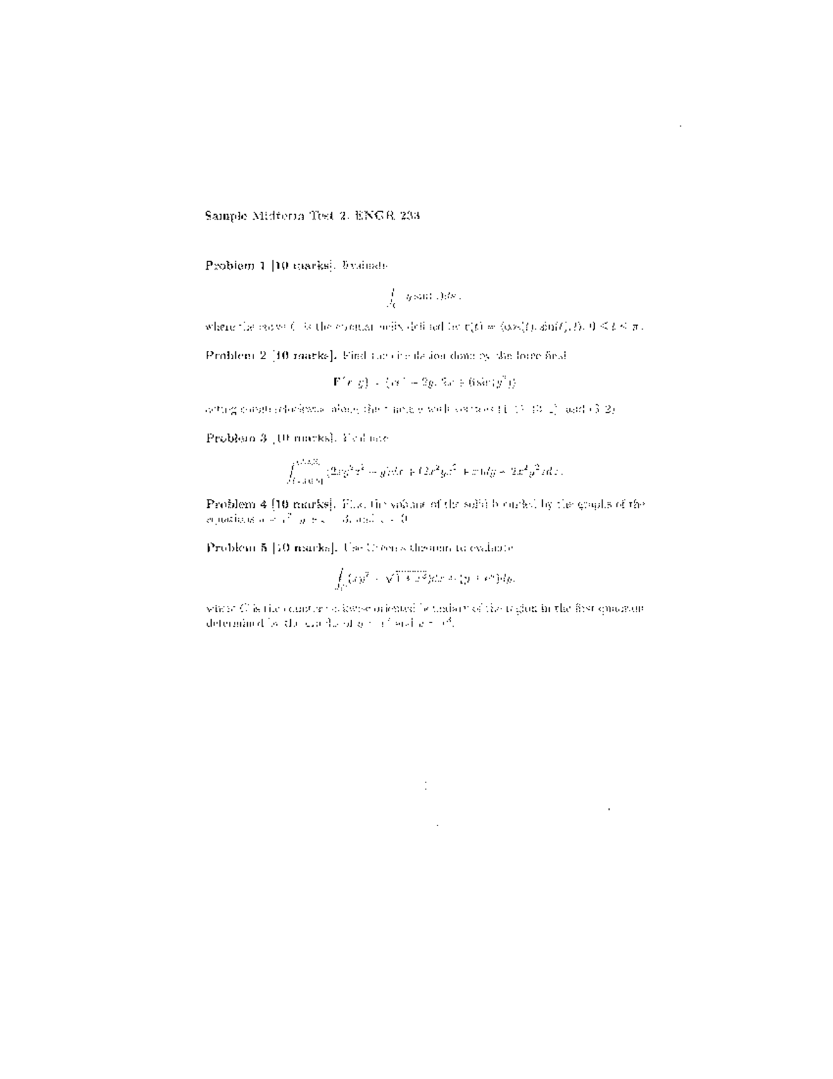 Midterm 2 sample solutions - ENGR 233 - Studocu