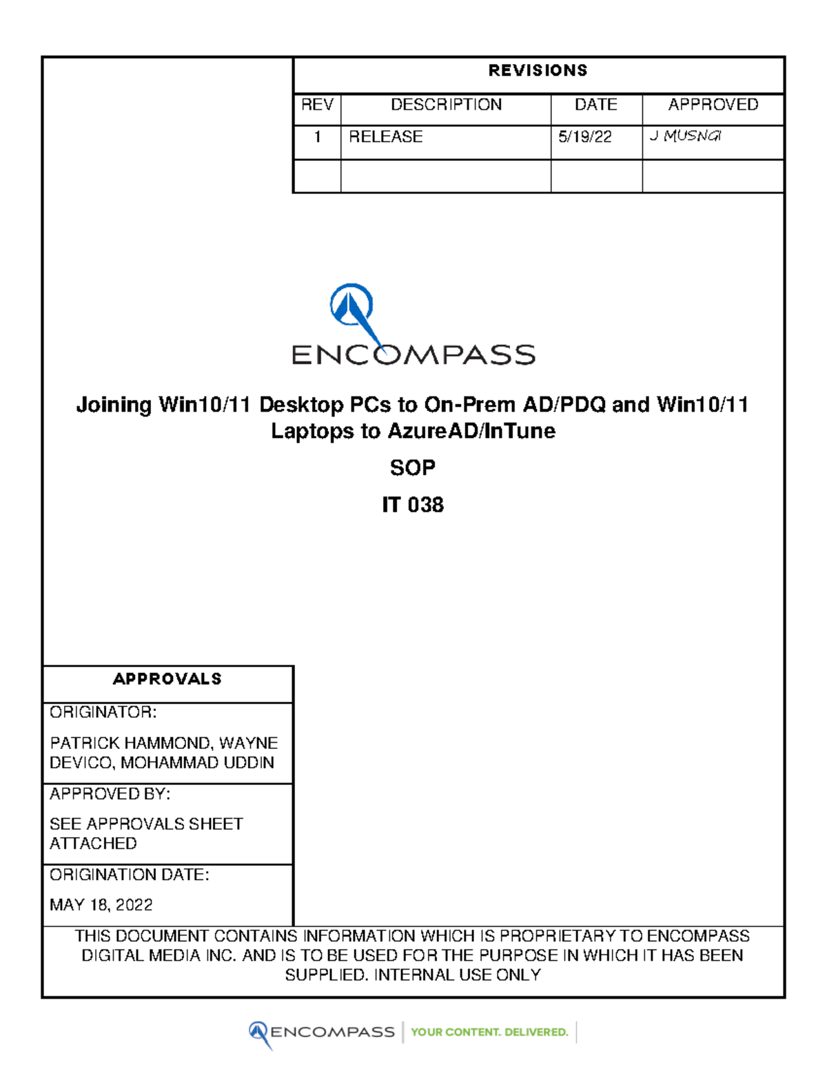 IT 038 Joining Win10-11 Desktop PCs to On-Prem AD and PDQ and Win10-11 ...