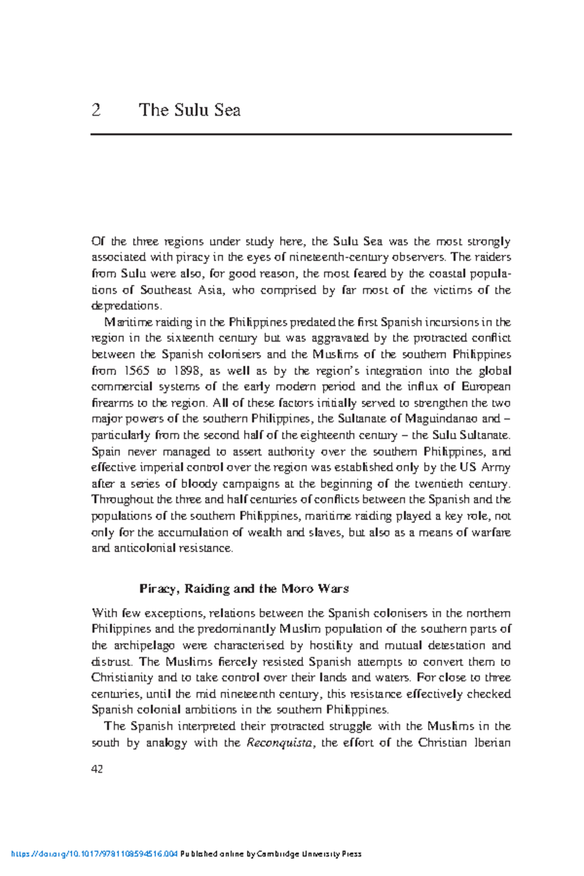 The-sulu-sea - Documents - 2 The Sulu Sea Of the three regions under study here, the Sulu Sea ...