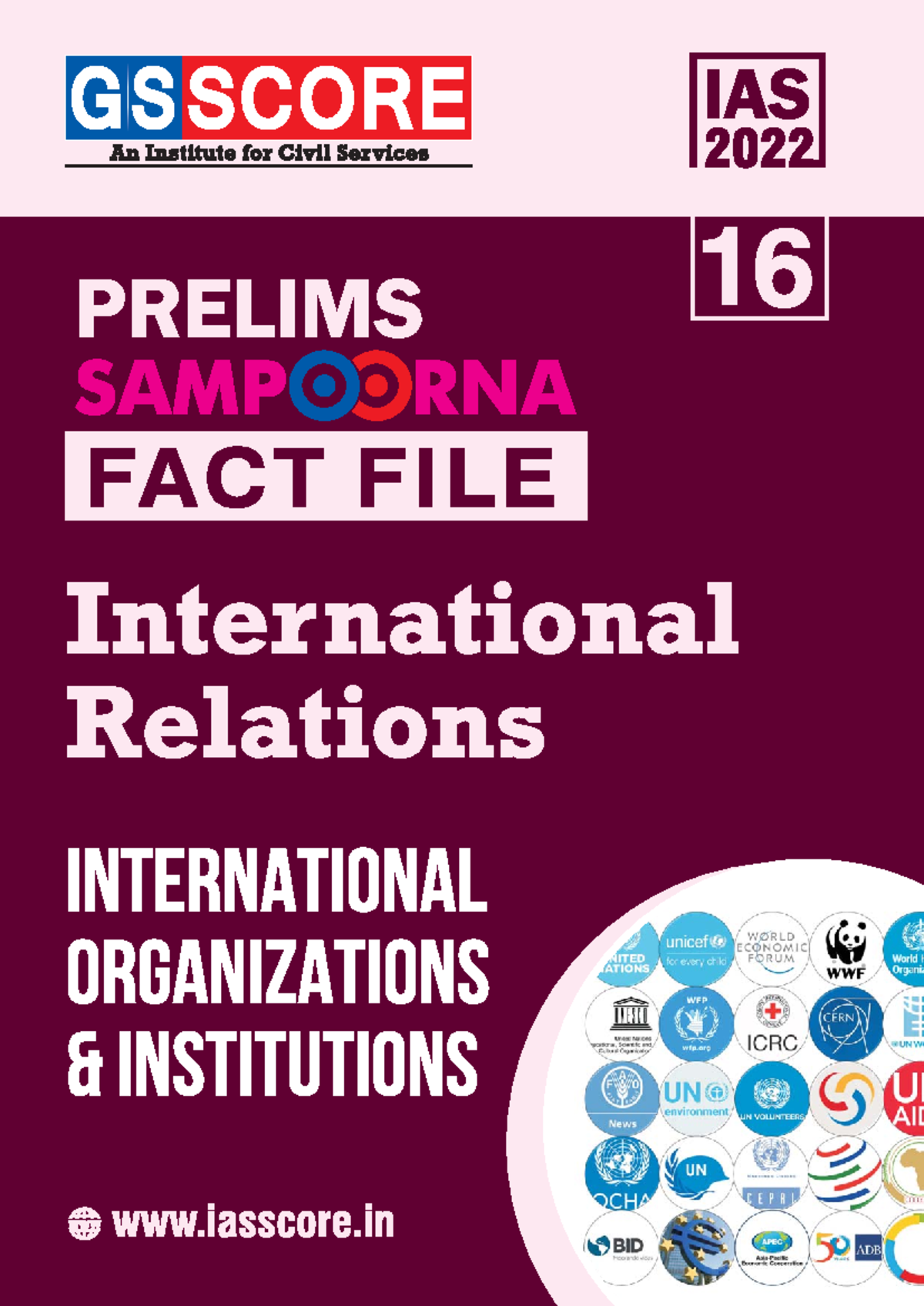 FACT FILE IR International Organization - As IAS prelims 2022 is ...