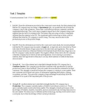 D355-Task 1 - Passed - D355 Total Rewards Task 1 Course Guide: VGM1 ...