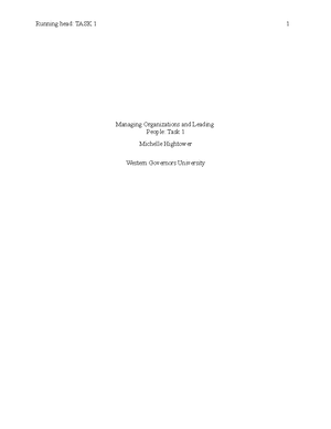 C200 Traits Paper - Task 1 - C200-Task 1 Amanda Winn Western Governors ...