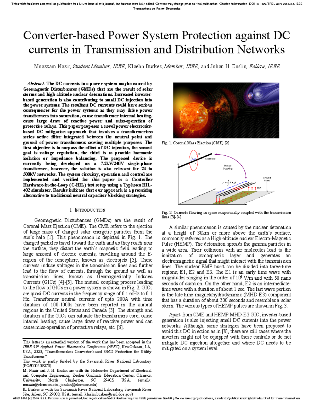 Seminar topic - tech - Transactions on Power Electronics Converter-based Power System Protection ...