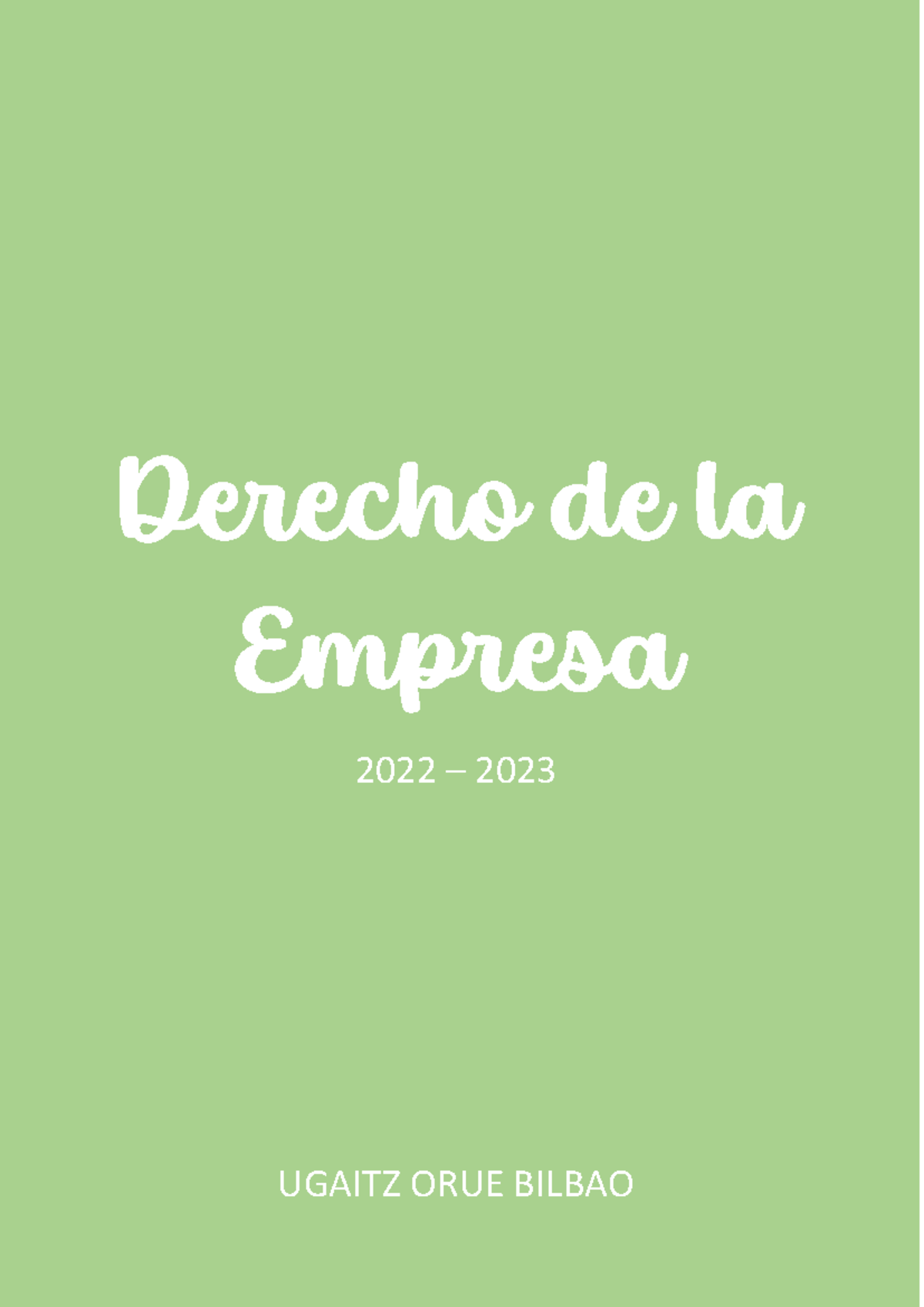 Bloque 1 Y 2 EMRESA - 2022 – 2023 UGAITZ ORUE BILBAO 2. CONCEPTO Y ...