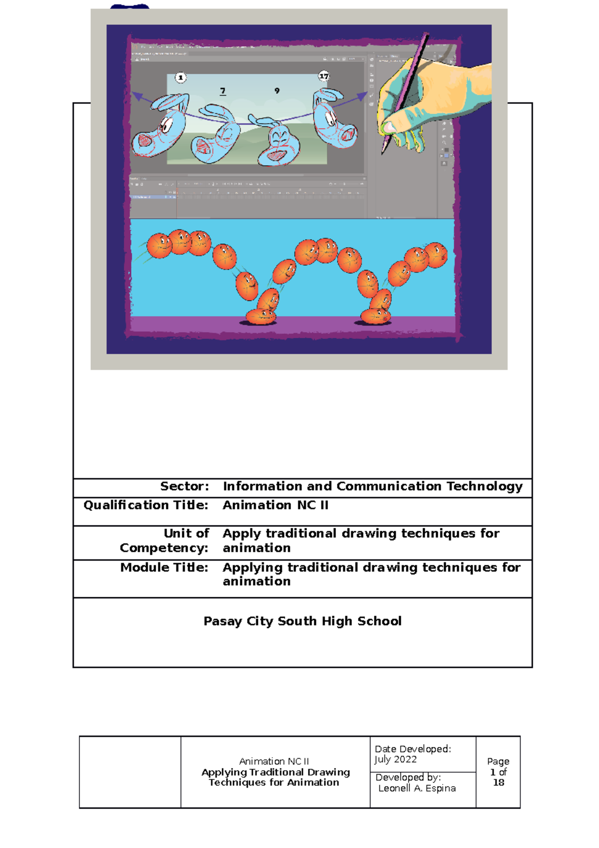 07- CBLM - modules per week - COMPETENCY-BASED LEARNING MATERIALS Sector: Information and - Studocu