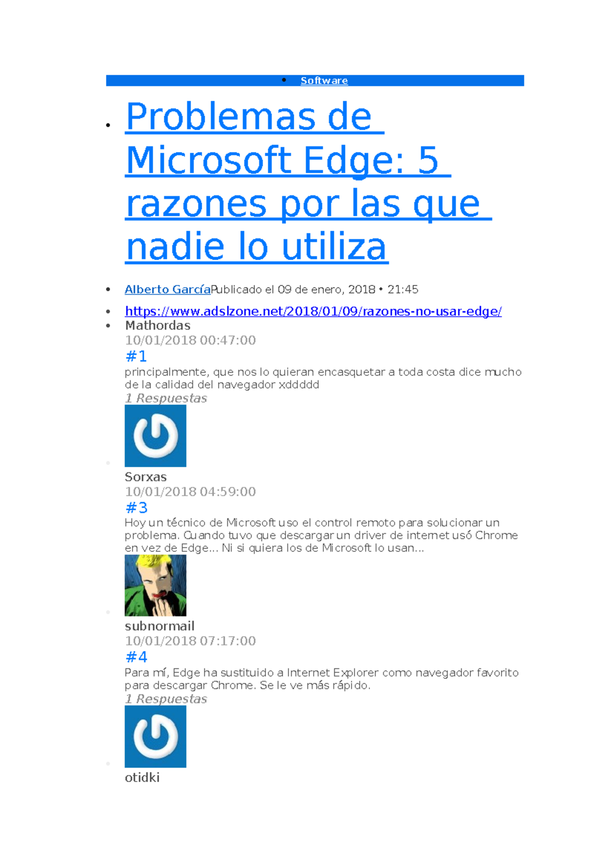 5 razones por las que nadie lo utiliza - Software Problemas de ...