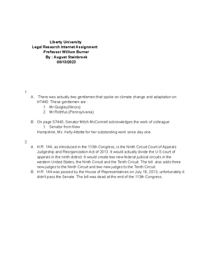Untitled document(16) - LIBERTY UNIVERSITY LEGAL RESEARCH CASE BRIEF ...