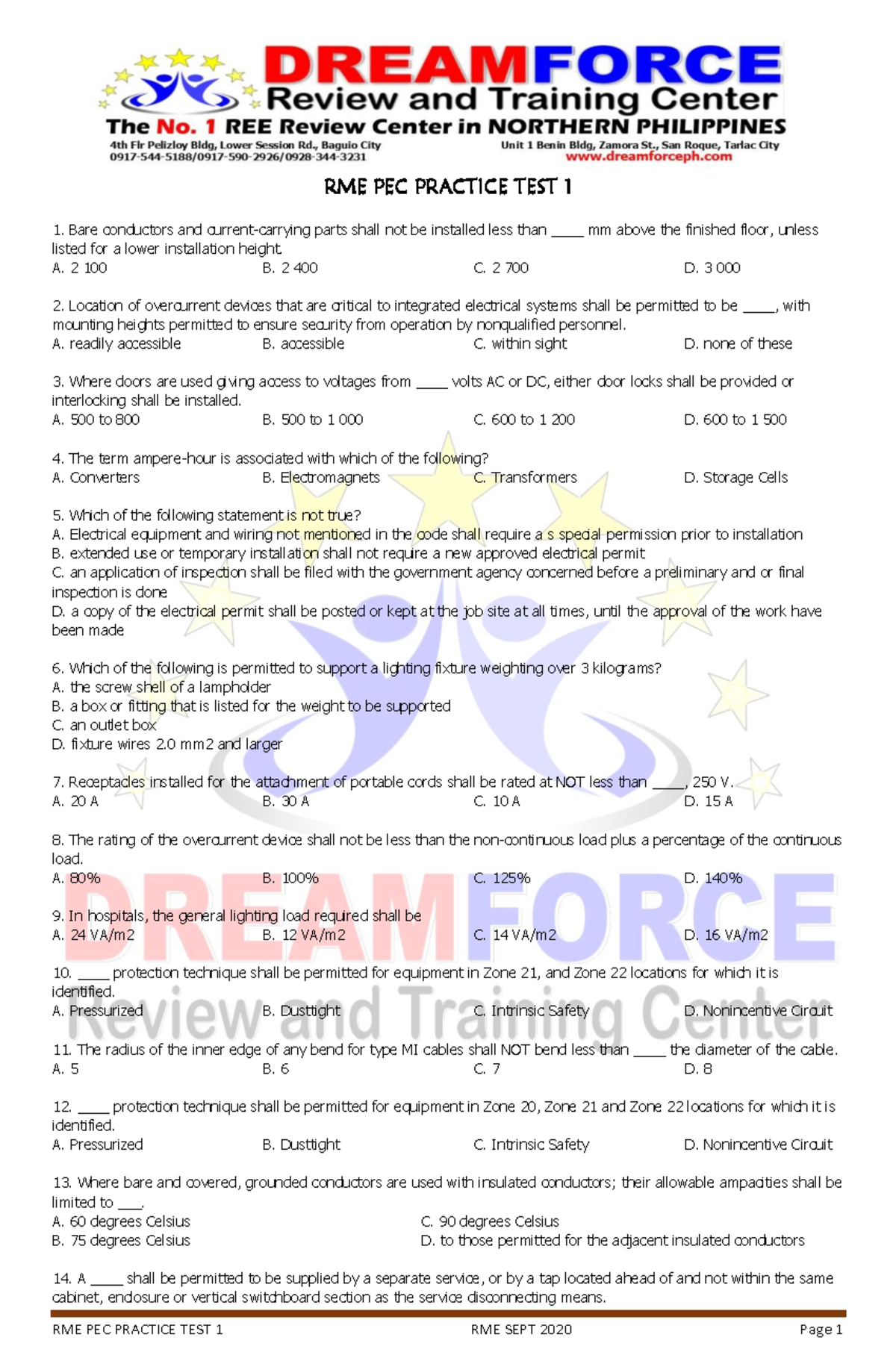 TEST 16 May 2015, questions and answers - Warning: TT: undefined ...