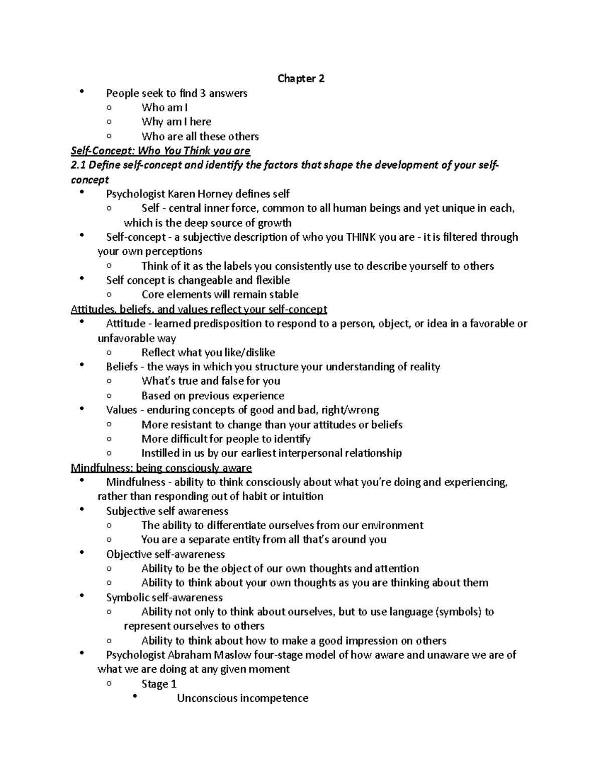 COM 102 Notes - Summary Introduction to Interpersonal Communication ...
