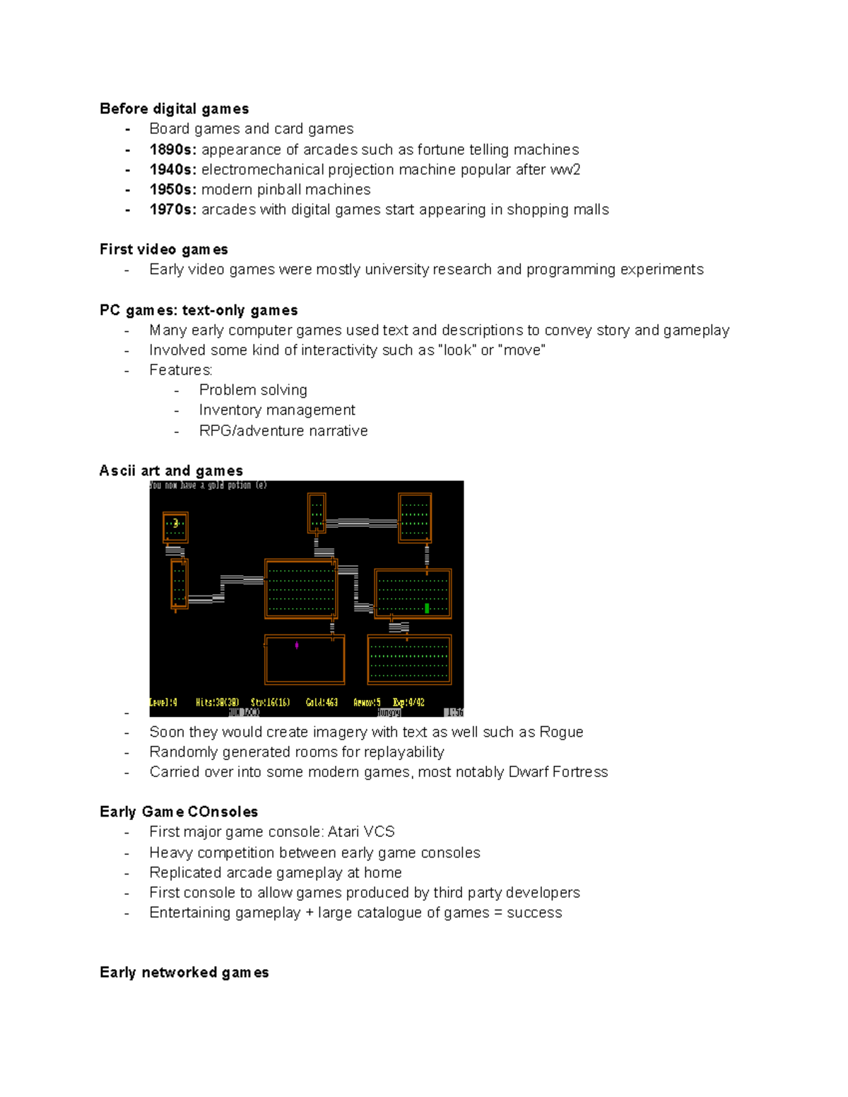 Week 6 Digital games - Lecture notes 6 - Before digital games - Board ...