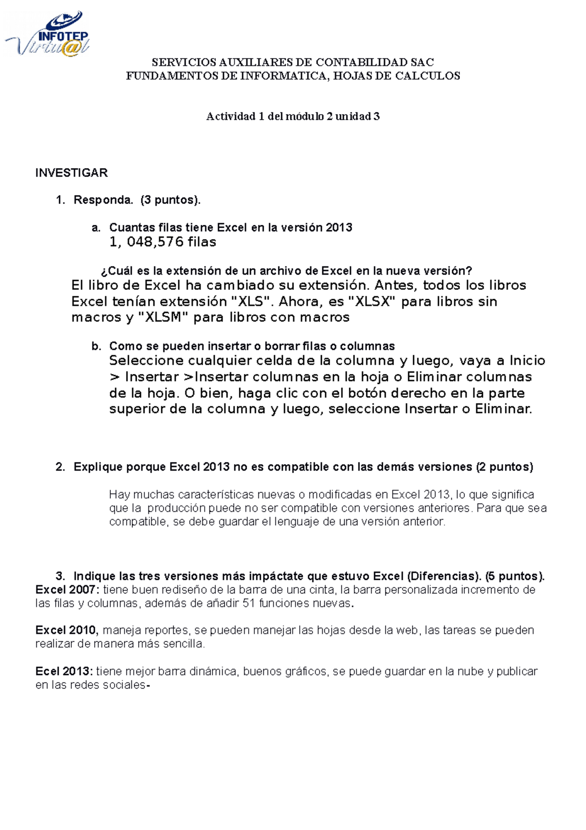 Actividad 1 Del Módulo 2 Unidad 3 Servicios Auxiliares De