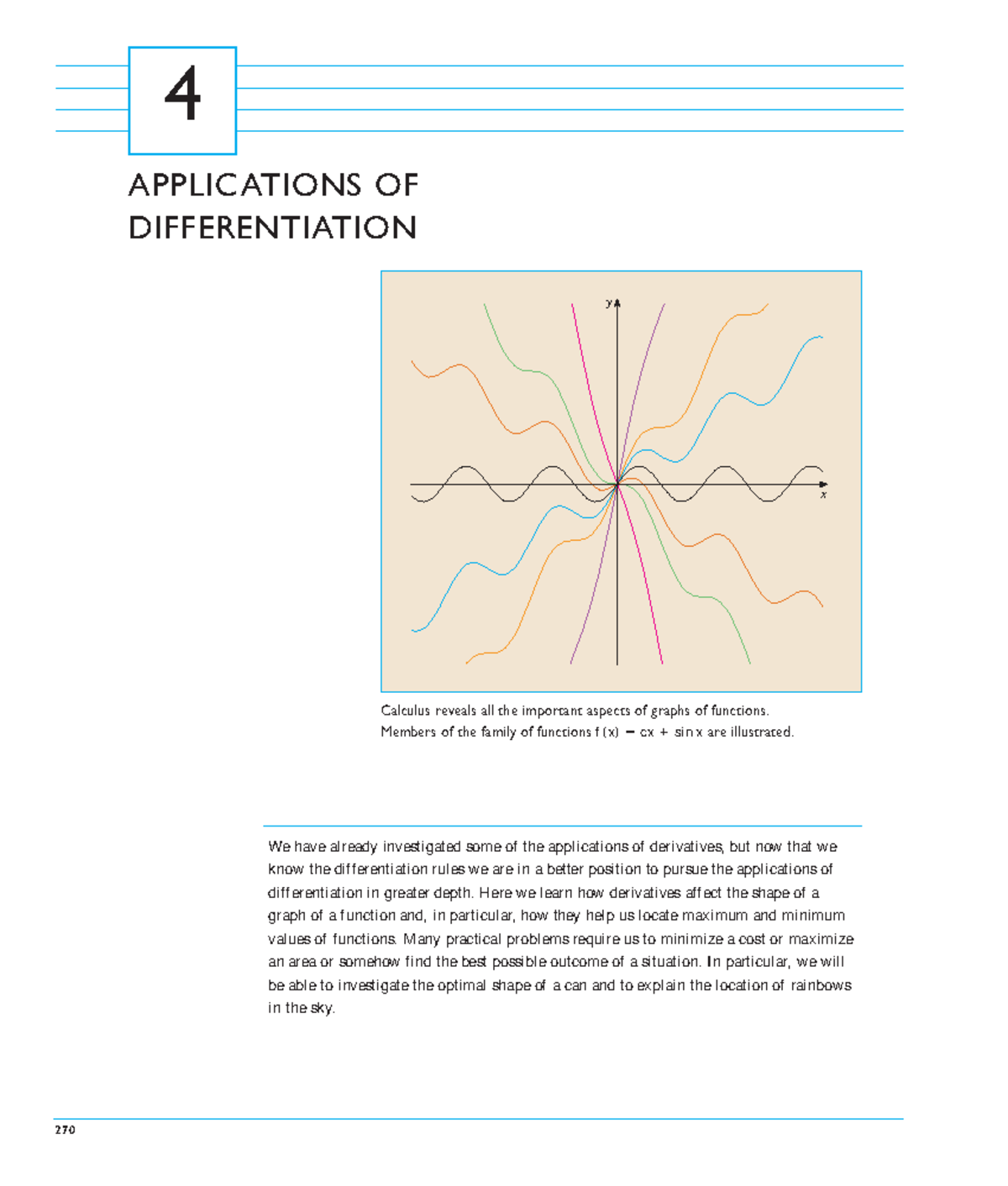 Chp04 Applications of Differentiation - 270 We have already ...