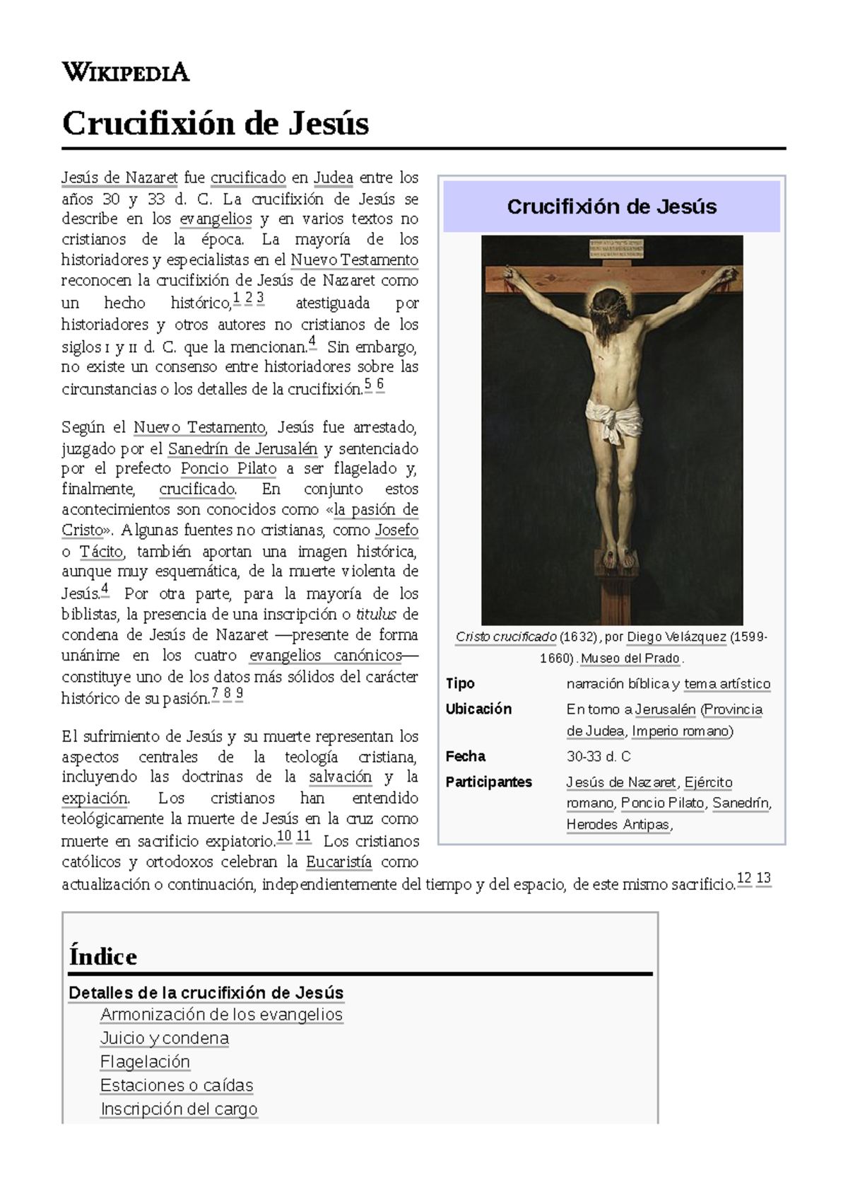 Crucifixión de Jesús - historia - Crucifixión de Jesús Cristo ...