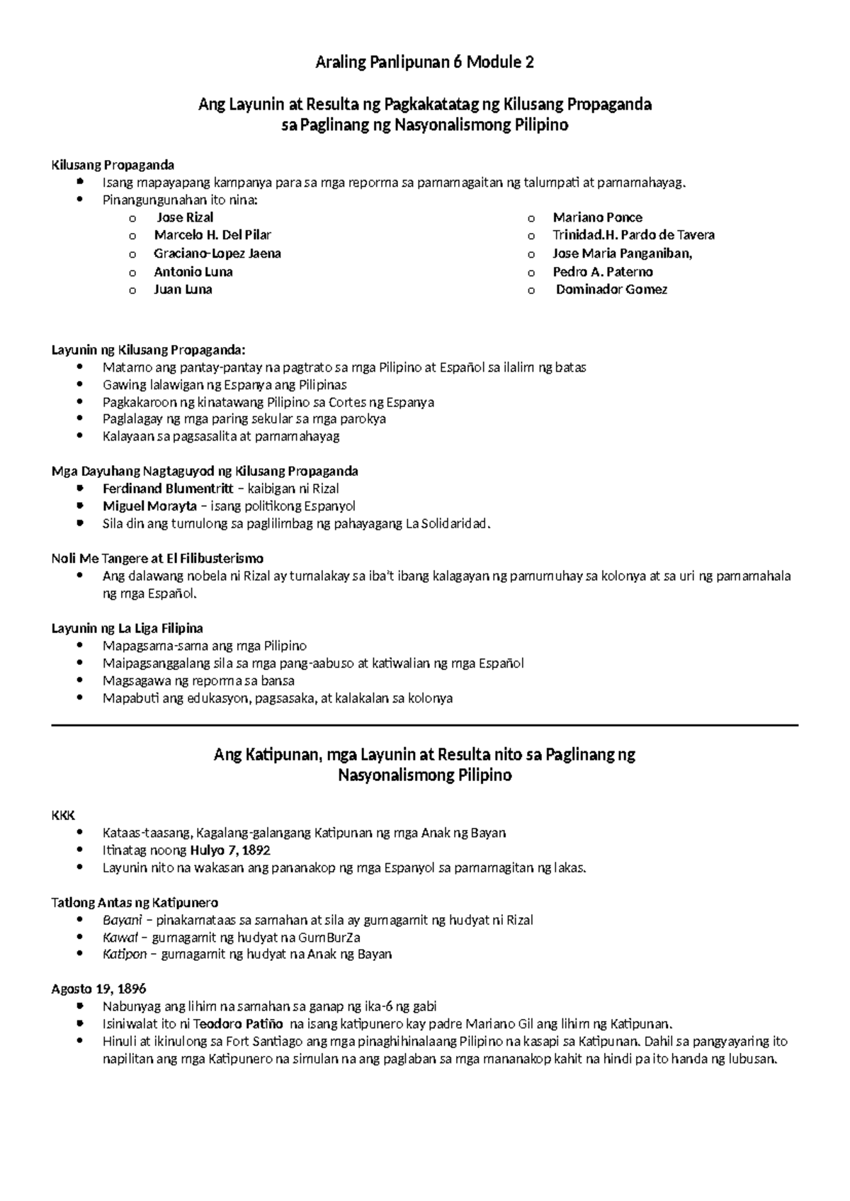 Araling Panlipunan 6 Module 2 - Araling Panlipunan 6 Module 2 Ang ...