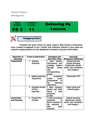 Physical Science - Q4 - Physical Science 11 Science – Grade 11 Quarter ...