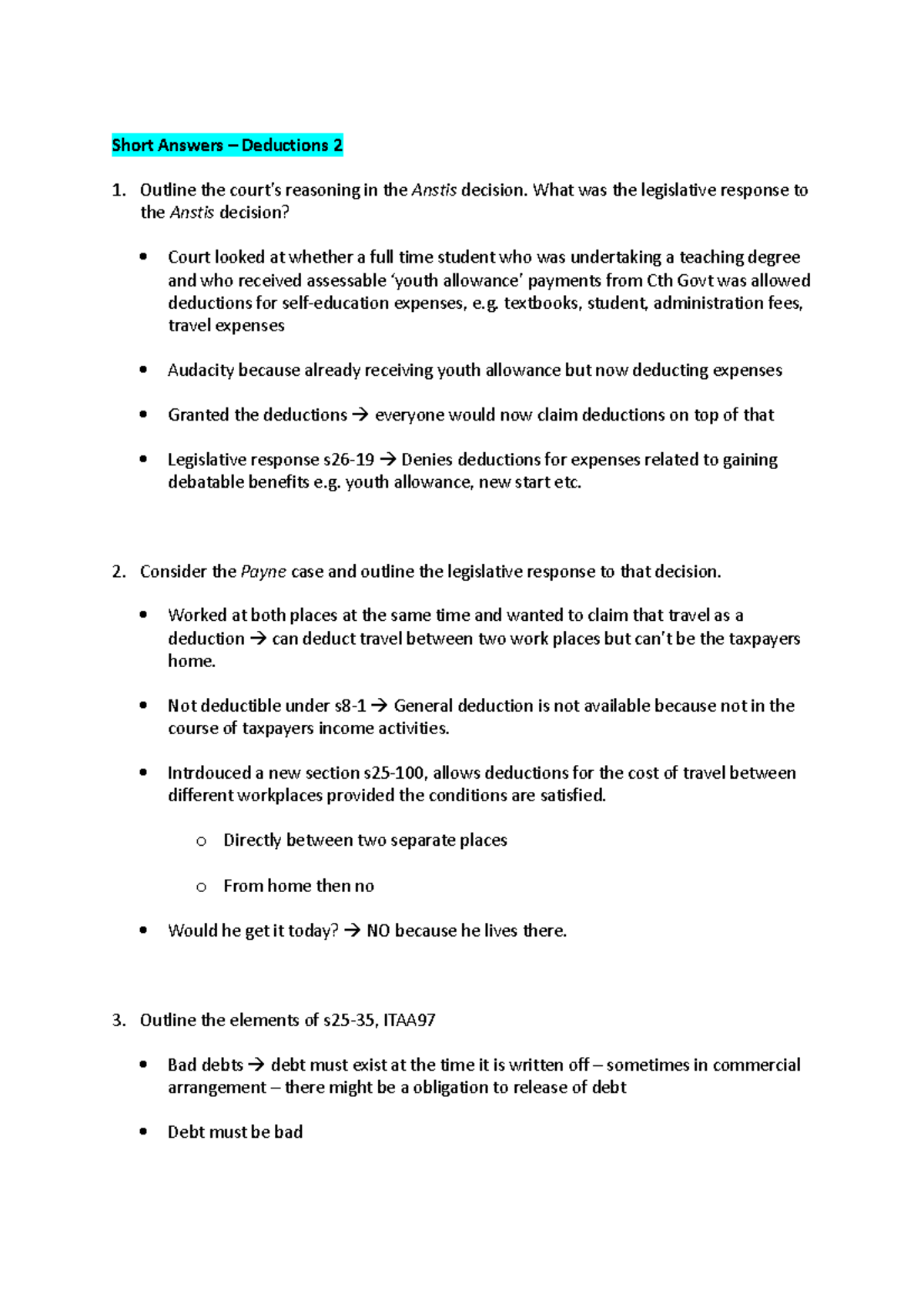 Week 9 Tutorial questions - 079017 - Studocu Week 9 Tutorial questions - 079017 - Studocu
