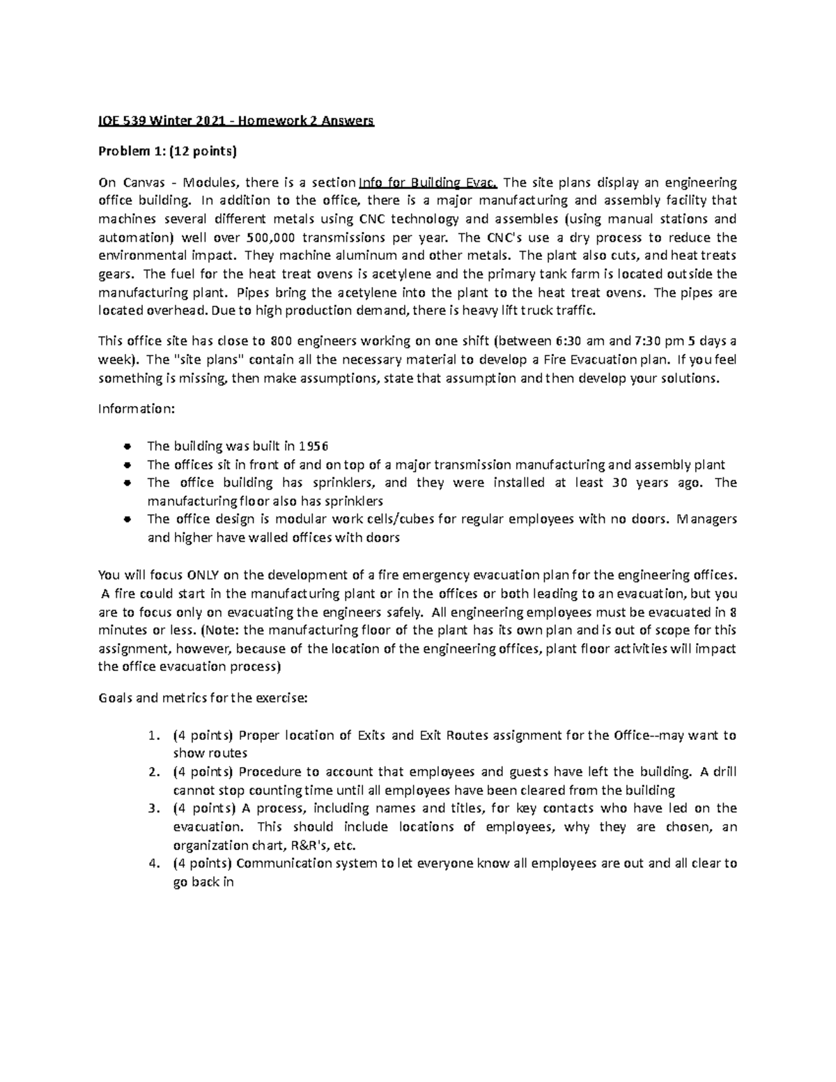 Fire Safety and Walking Surfaces Answer Key-1.docx - IOE 539 Winter ...